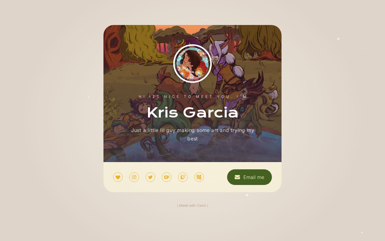 kris card